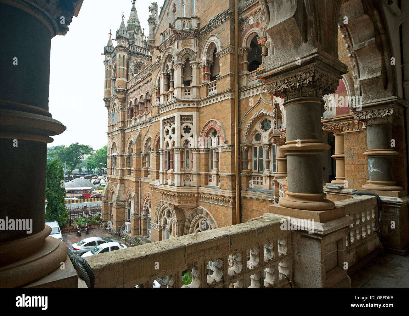 The image of Architecture of CST station building or VT station, Mumbai ...