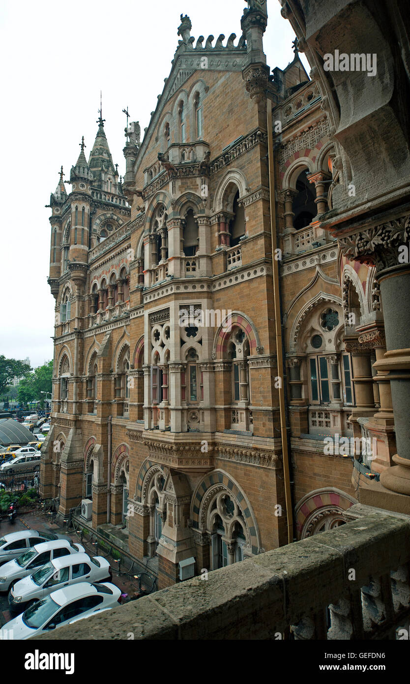Interior of cst station building or vt station hi-res stock photography ...
