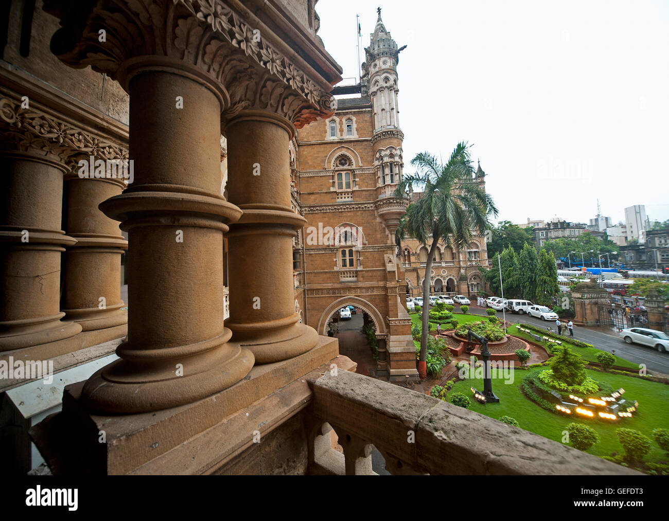 The image of Architecture of CST station building or VT station, Mumbai ...