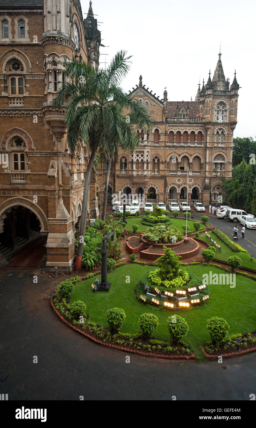 The image of Architecture of CST station building or VT station, Mumbai ...