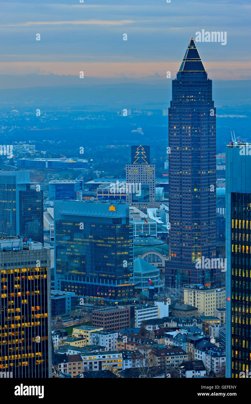 Messeturm aerial hi-res stock photography and images - Alamy