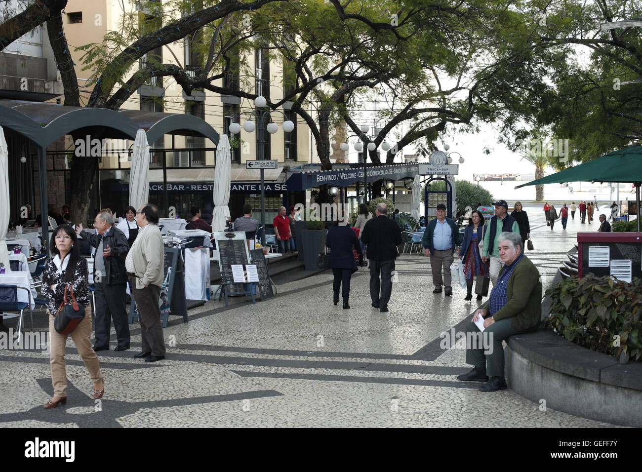 Avenida arriaga in funchal hi-res stock photography and images - Alamy