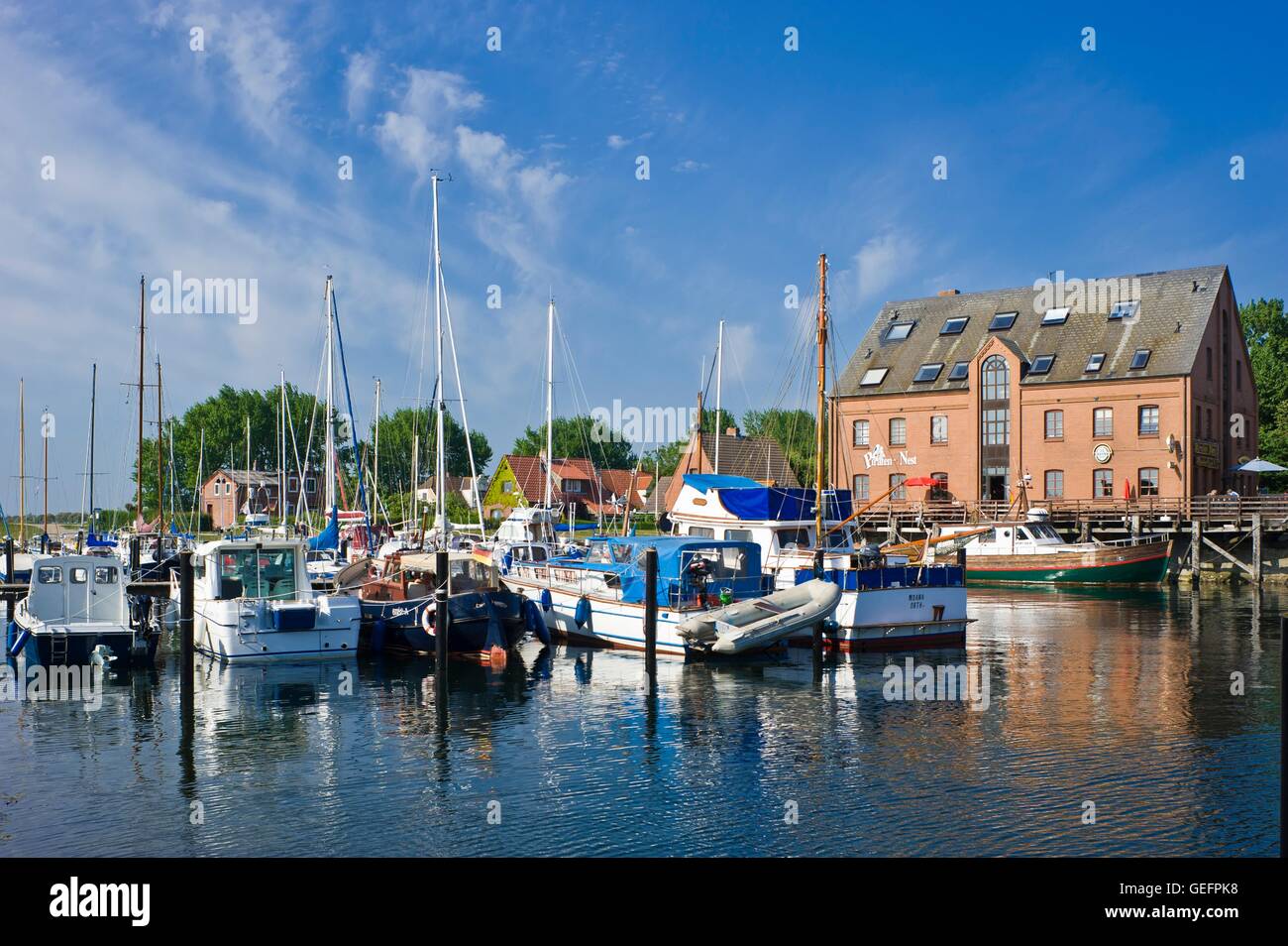 Orth harbour marina boats hi-res stock photography and images - Alamy