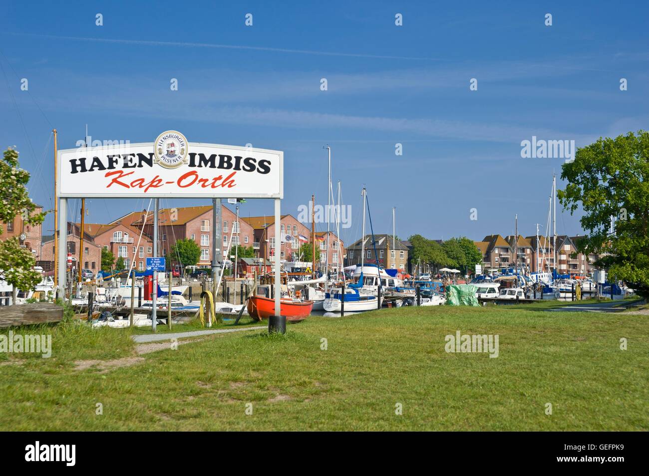 Orth harbour marina boats hi-res stock photography and images - Alamy