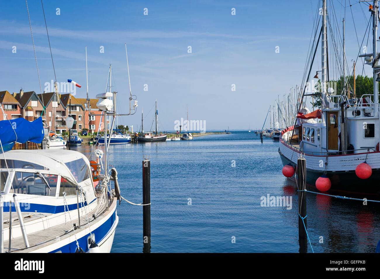 Orth harbour marina boats hi-res stock photography and images - Alamy
