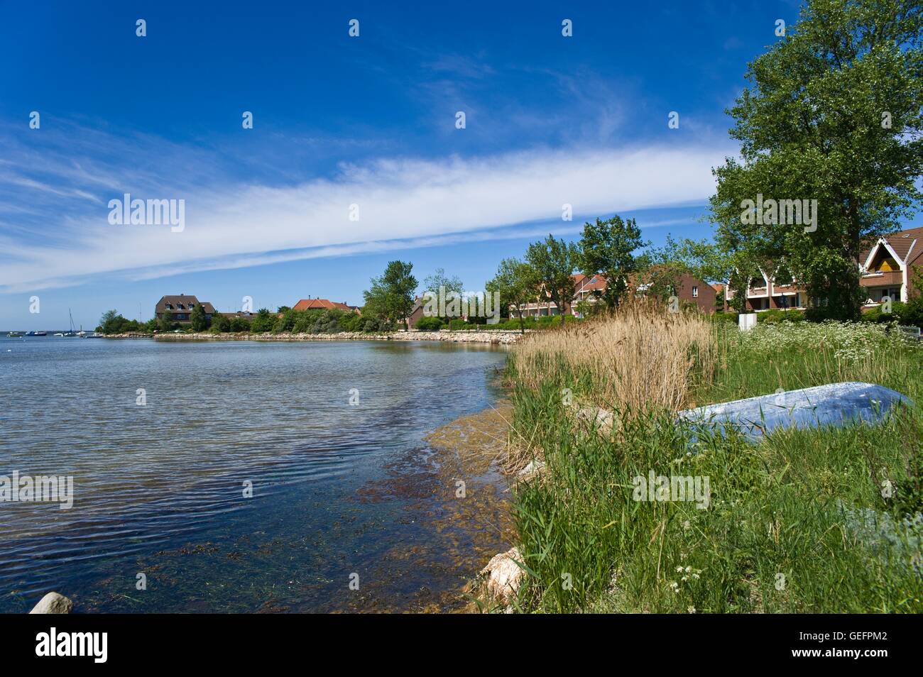 Orther Reede, Lemkenhafen, Fehmarn Stock Photo - Alamy