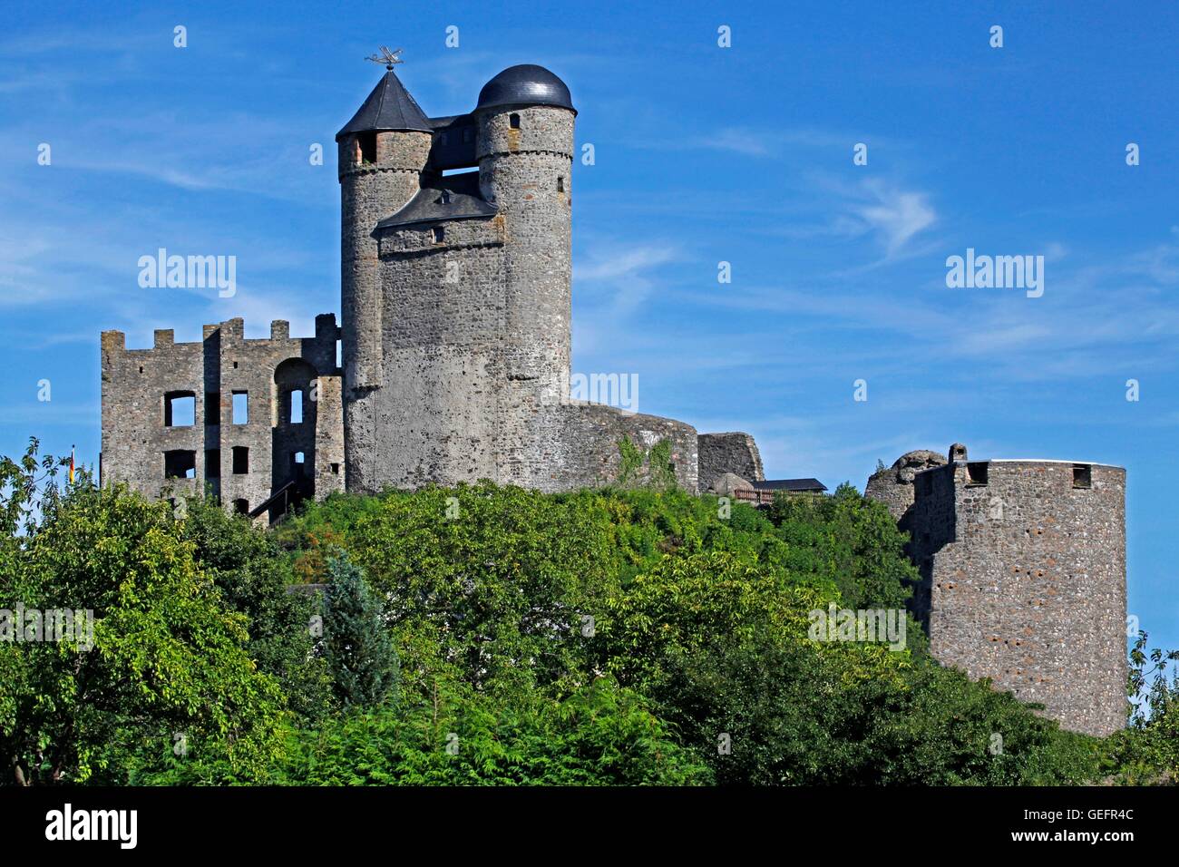 Greifenstein Castle, Hesse Stock Photo - Alamy