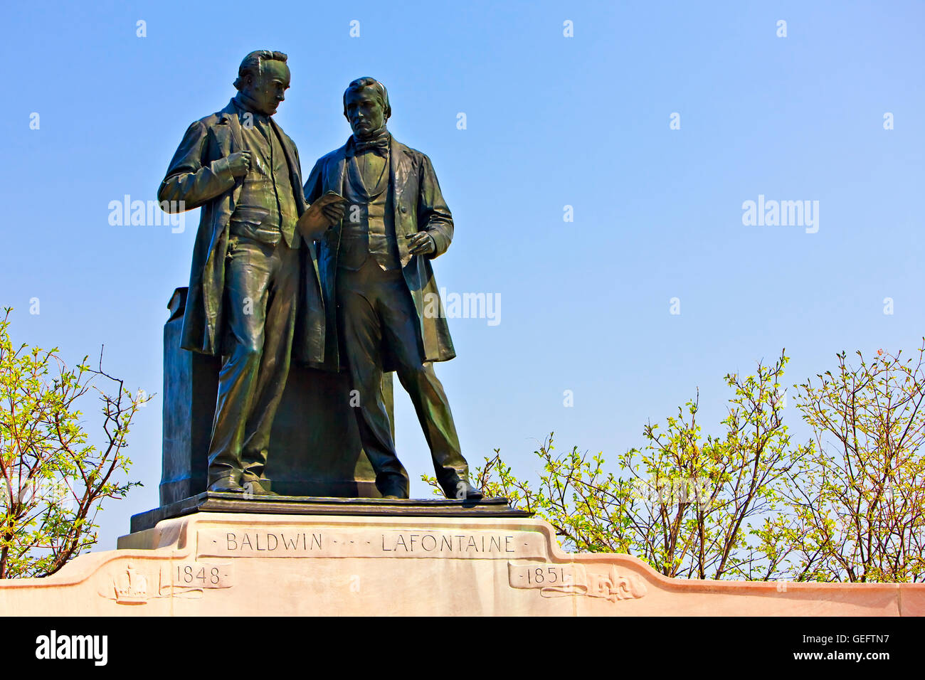 geography,travel,Canada,Ontario,Ottawa,Statues Robert Baldwin (1804 ...