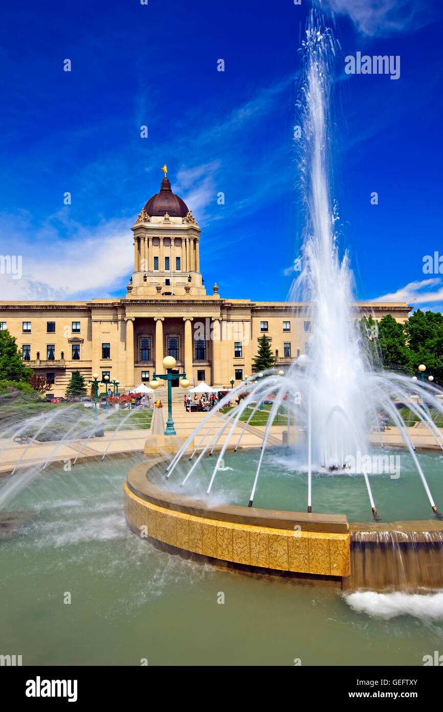 Building columns manitoba hi-res stock photography and images - Alamy