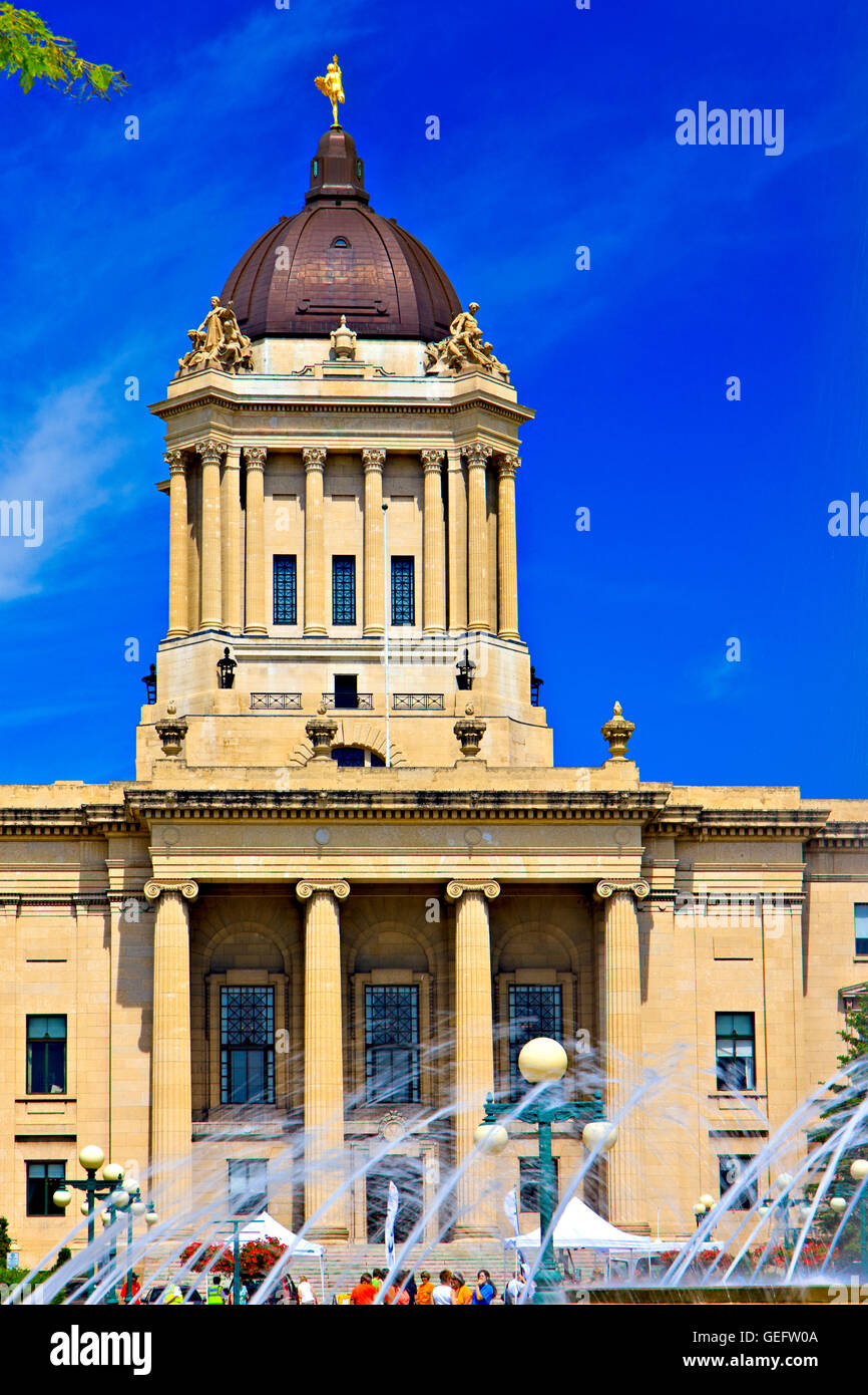 Building columns manitoba hi-res stock photography and images - Alamy
