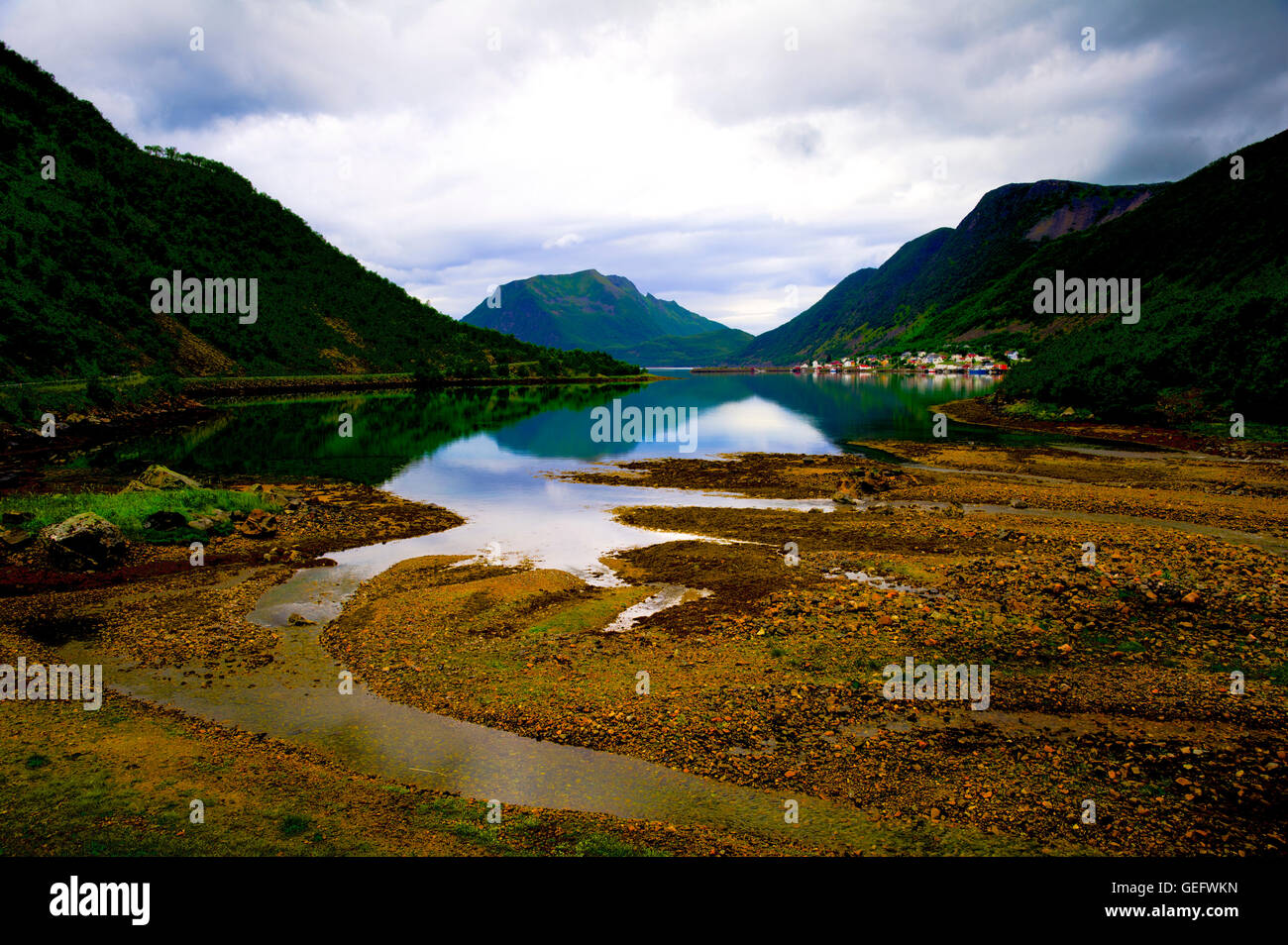 Medby, Sifjord, Senja Stock Photo - Alamy