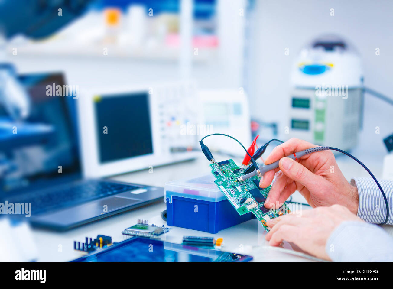 Electronic part robotics motherboard hi-res stock photography and ...