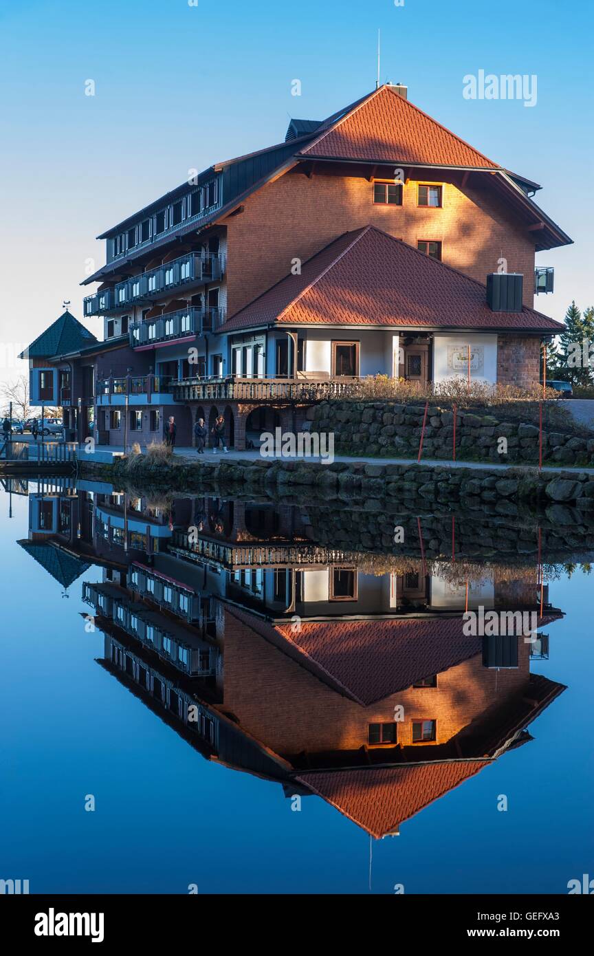 Mountain hotel, Seebach, Black Forest Stock Photo - Alamy
