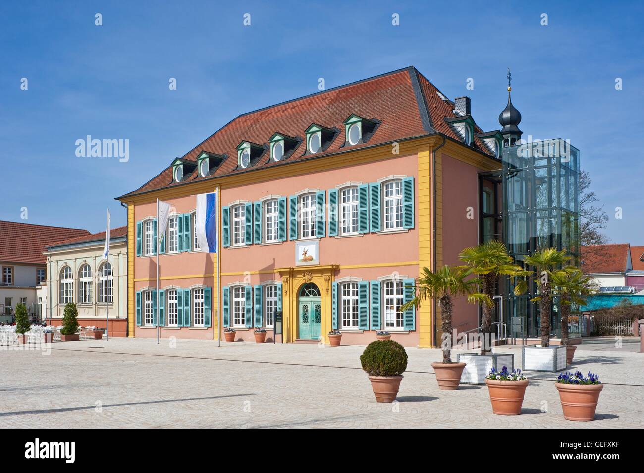 Hirsch House, Schwetzingen Stock Photo - Alamy