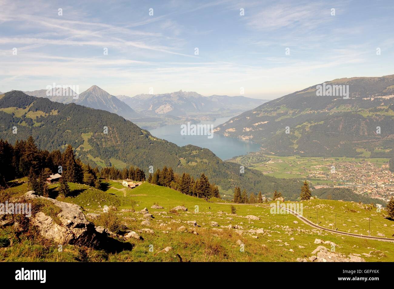 Landscape, Bernese Oberland Stock Photo - Alamy