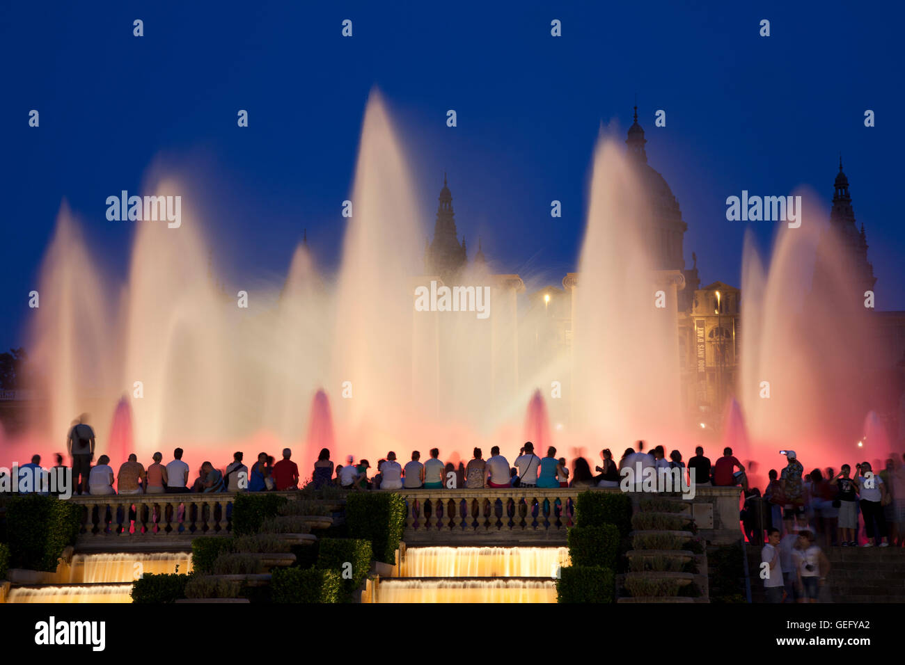 Font Magica, Barcelona Stock Photo - Alamy