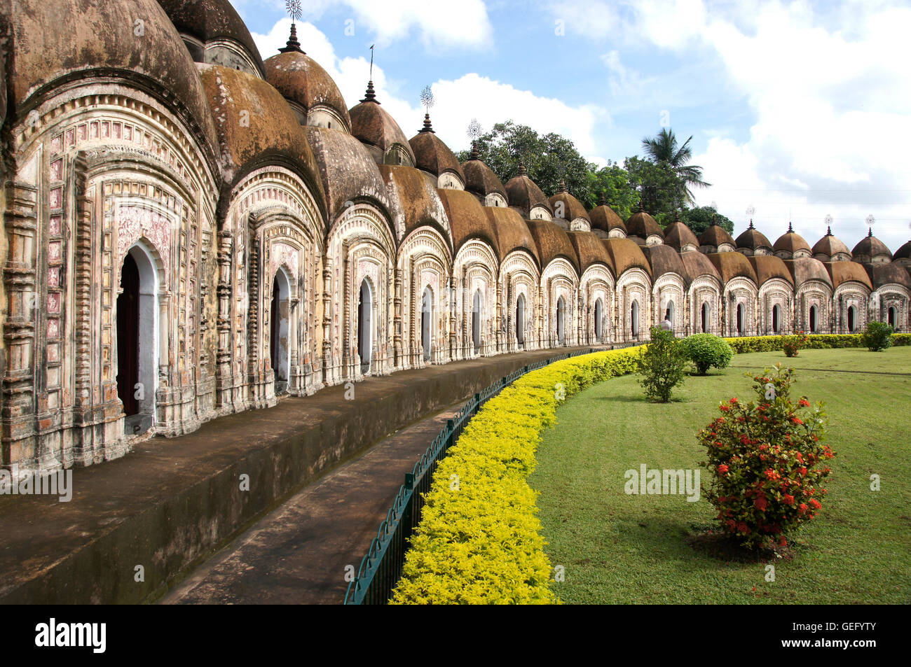 Shiva temple, Kalna Stock Photo - Alamy