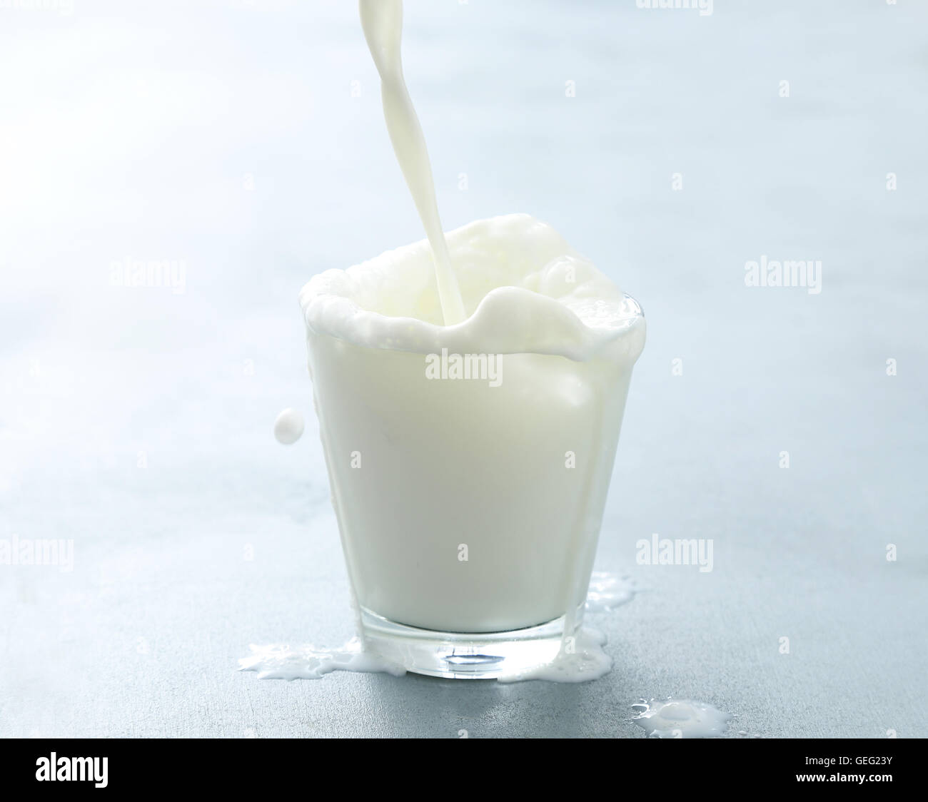 Lactic acid milk glass hi-res stock photography and images - Alamy