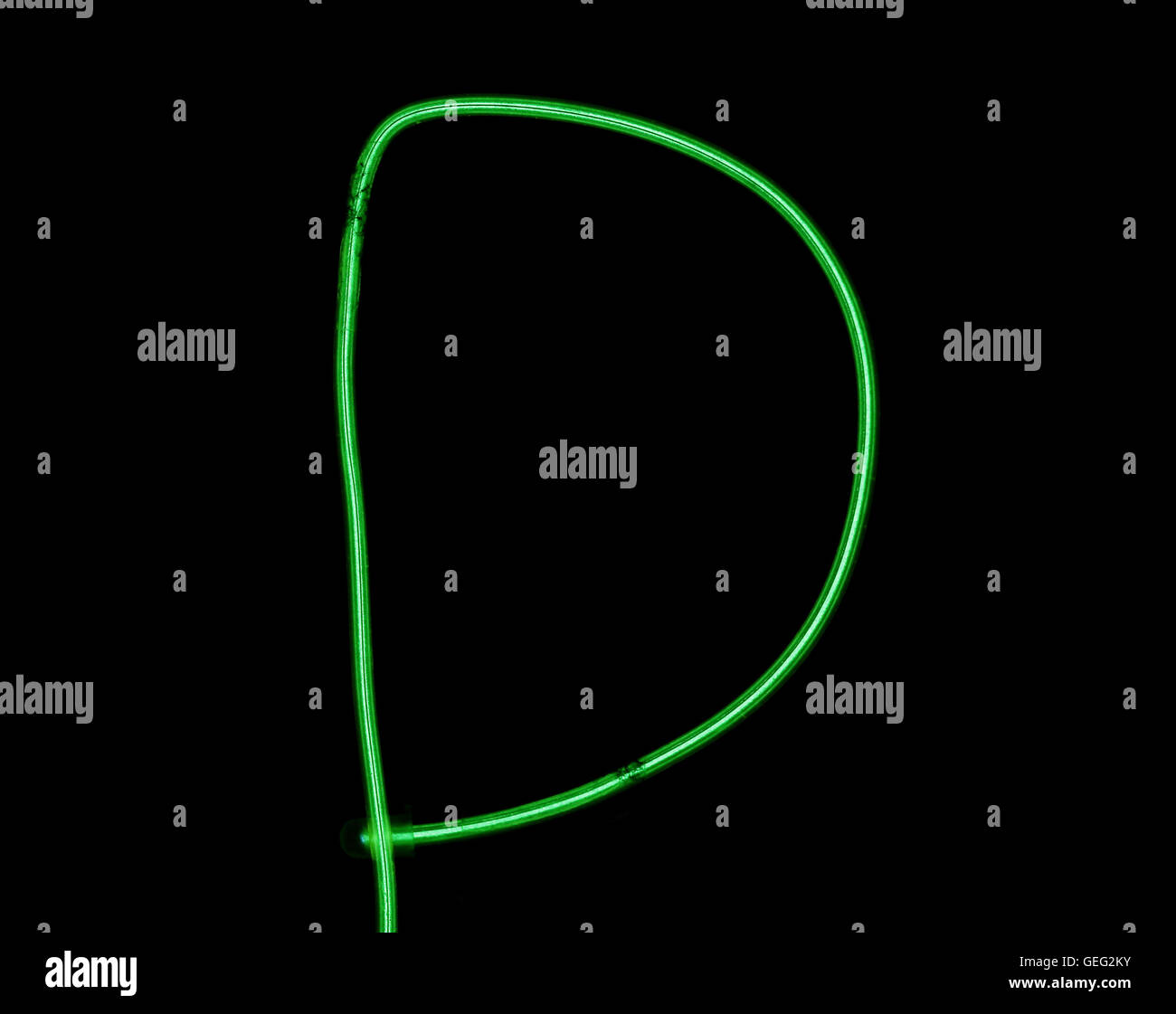 Neon letter d hi-res stock photography and images - Alamy