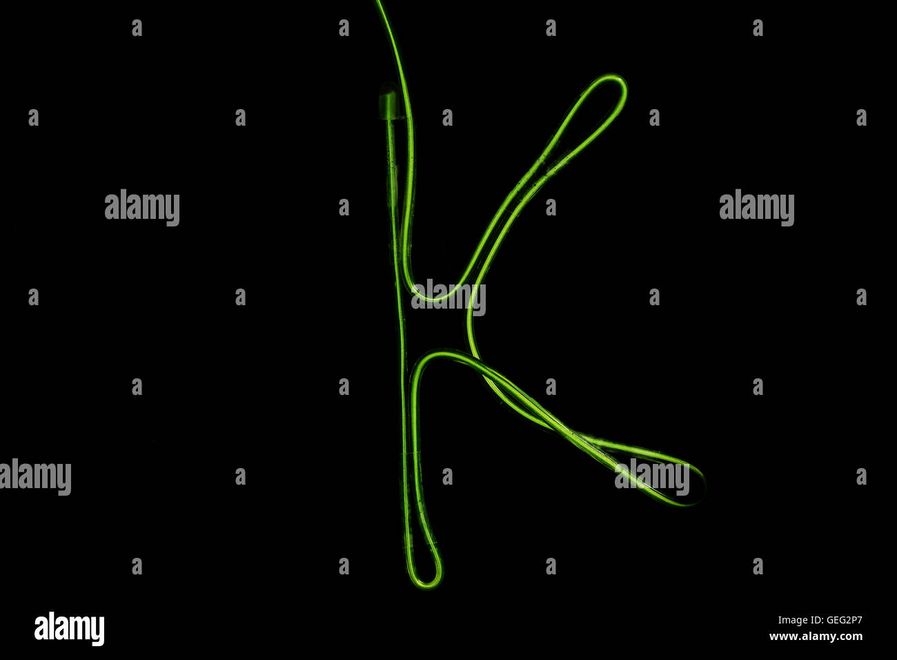 Letter k neon hi-res stock photography and images - Alamy