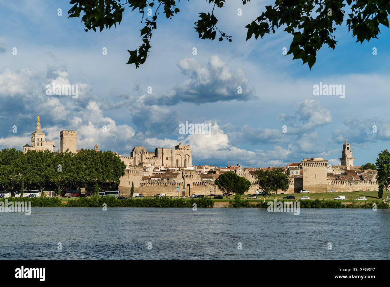 Geography Travel France Avignon Palace High Resolution Stock ...