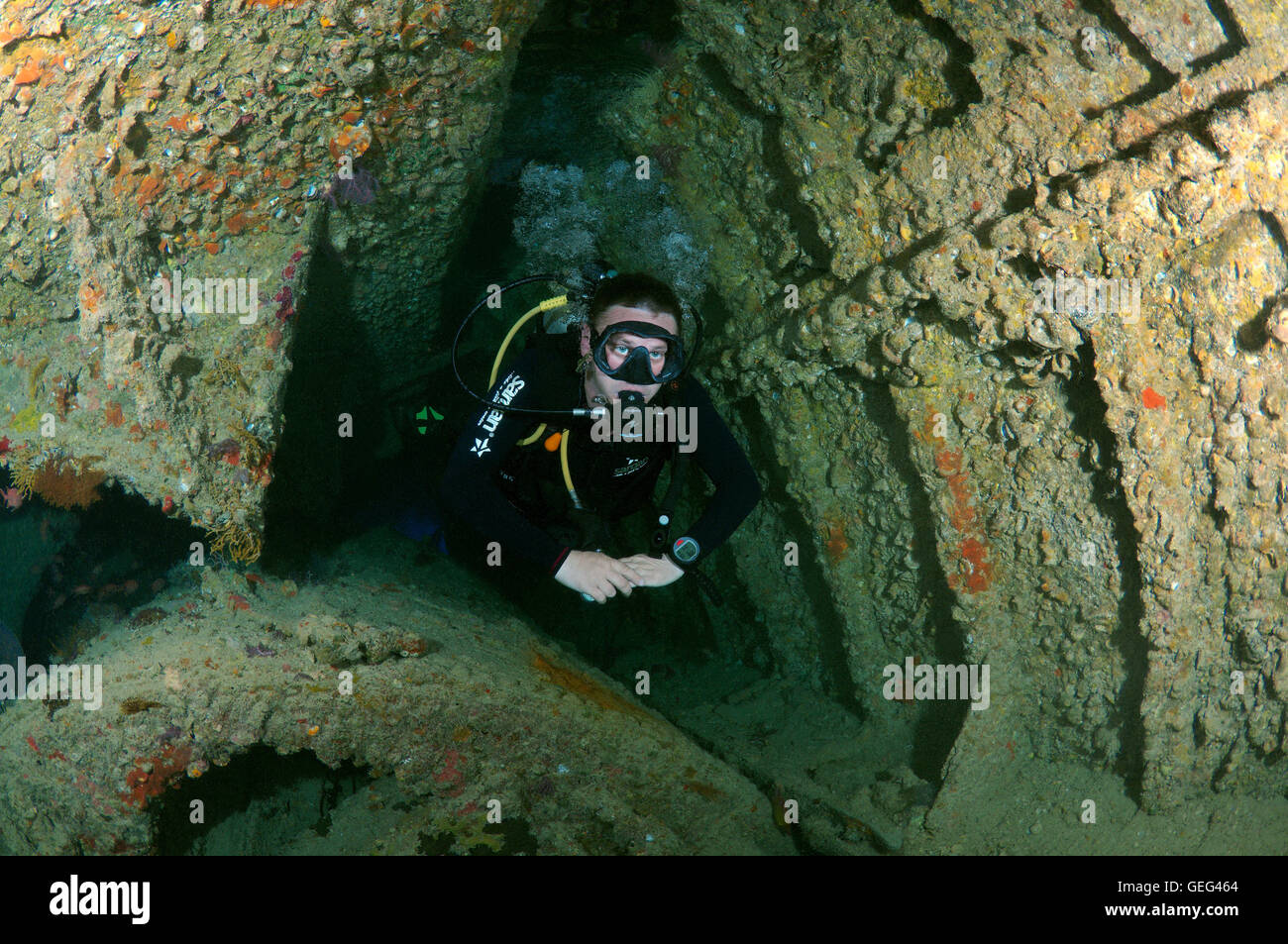 Wreck Diving Inside