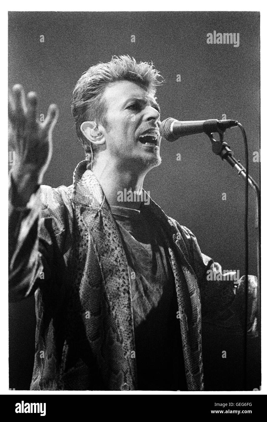 David Bowie October 21, 1995. Credit: Jay Blakesberg/MediaPunch Stock ...