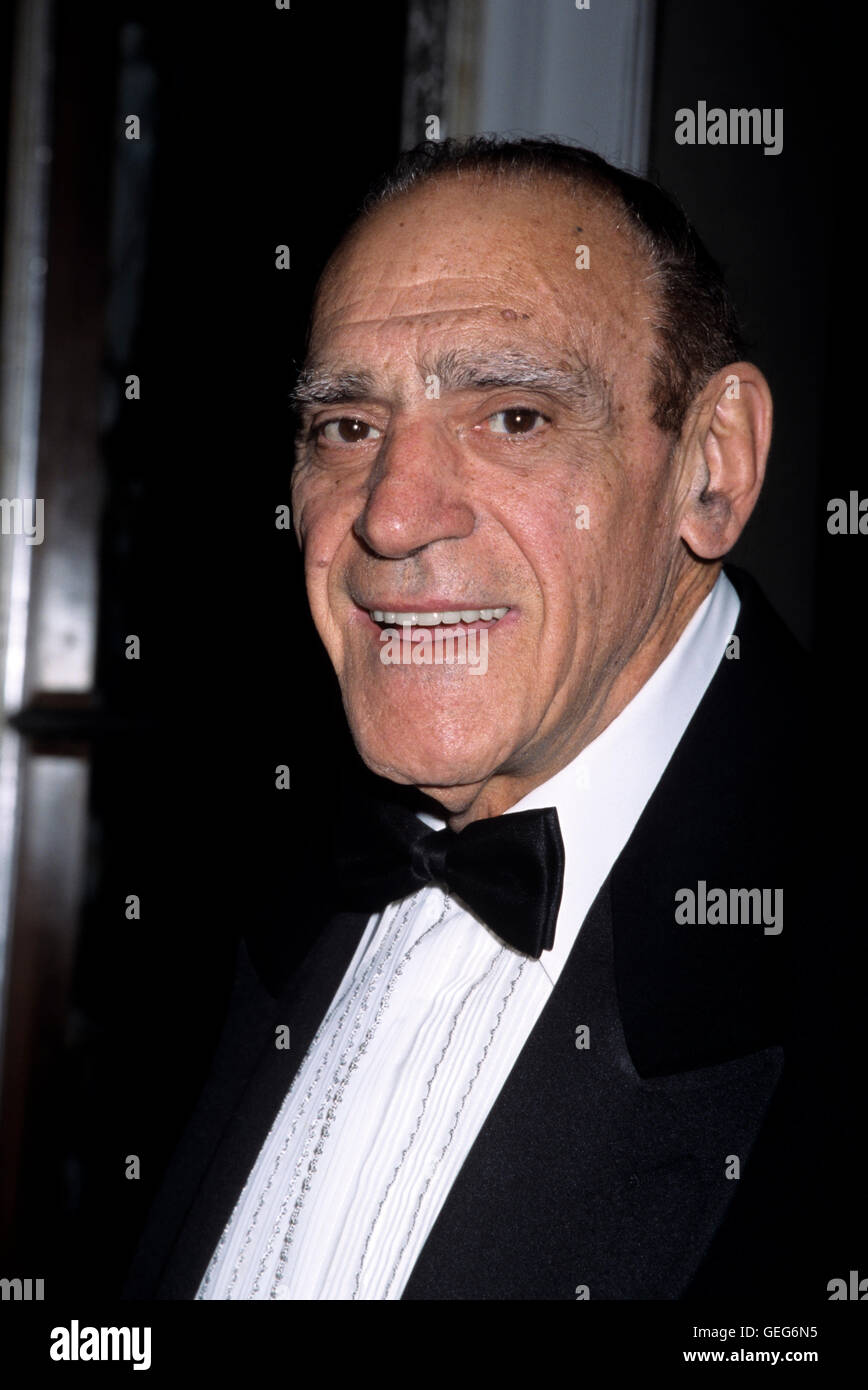 Abe Vigoda at the 57th anniversery 'Ball of the Year' Benefit for boys ...