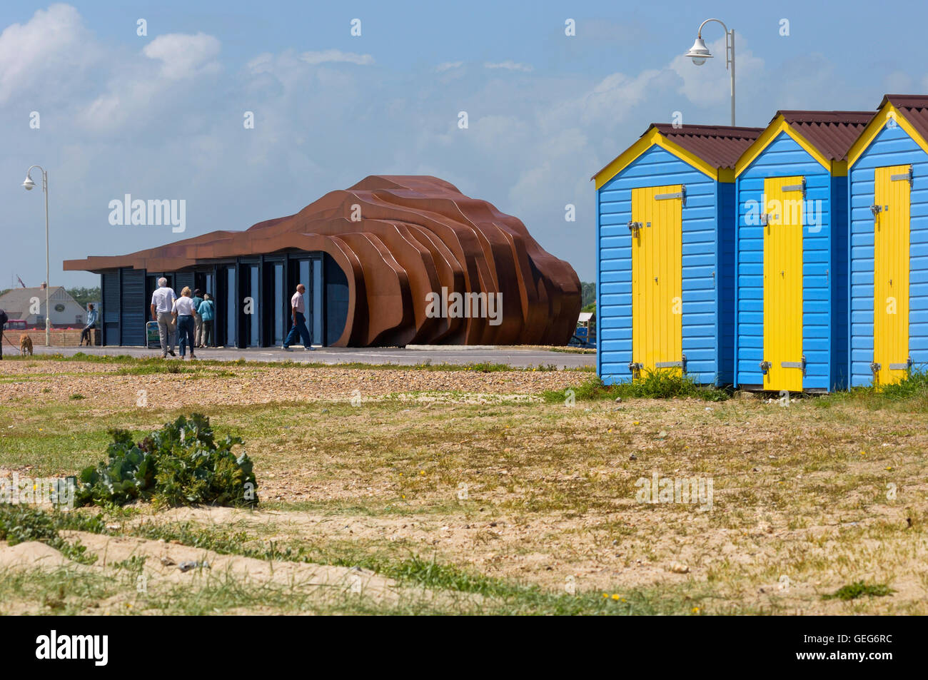 The East Beach Cafe at Littlehampton. West Sussex. England Stock Photo ...