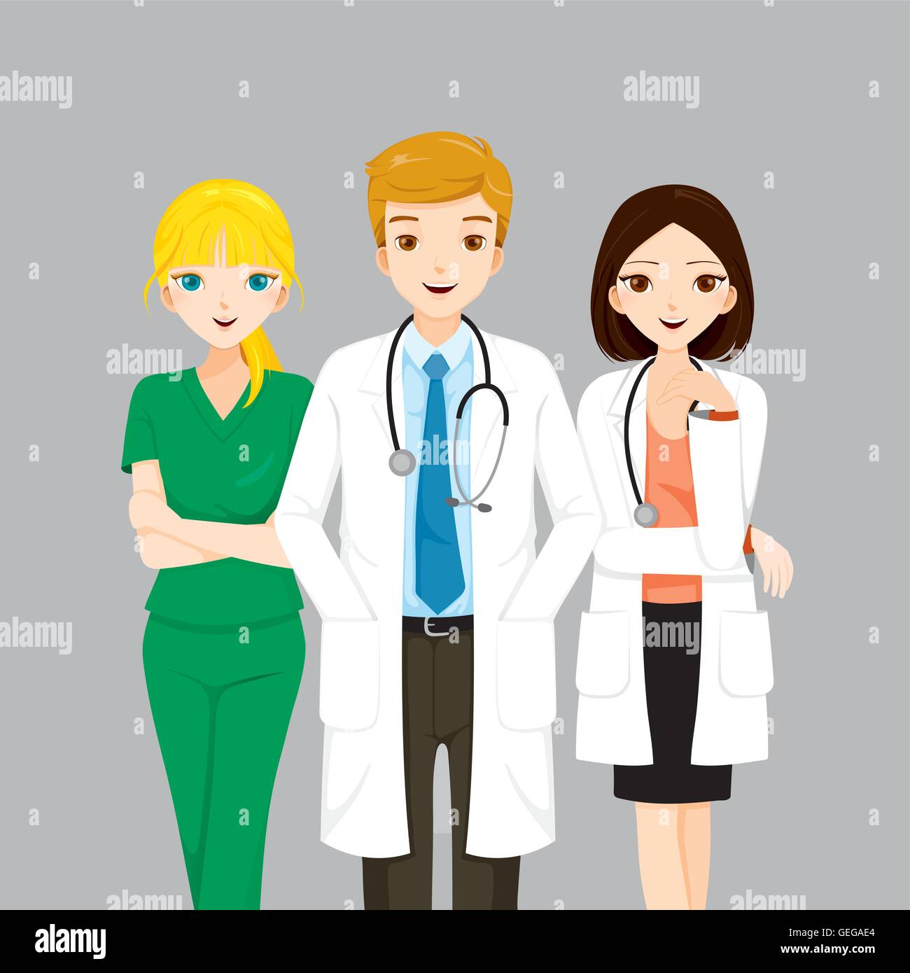 Doctor And Nurse Team, Physician, Hospital, Checkup, Patient, Healthy ...