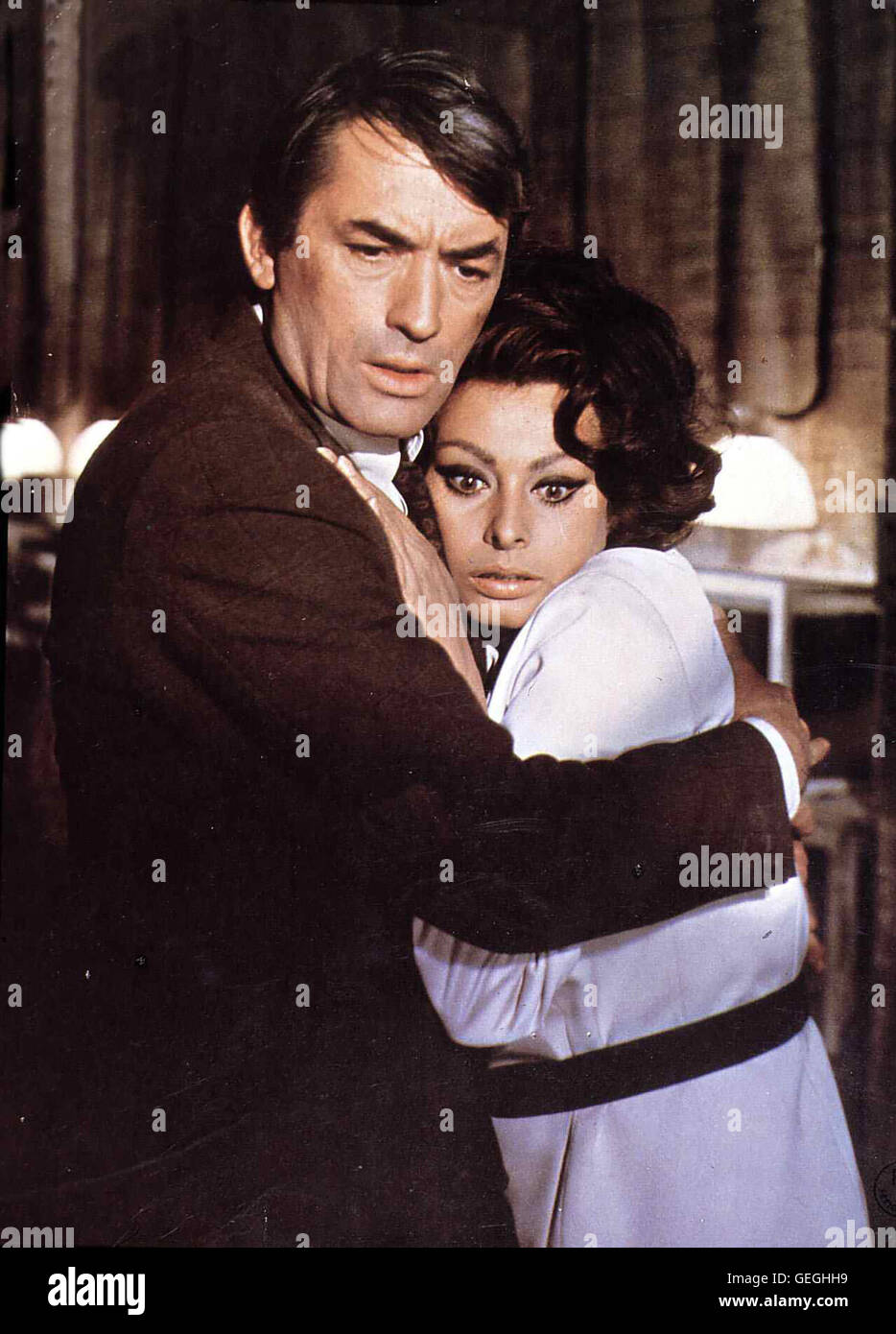 Gregory Peck, Sophia Loren David Pollock (Gregory Peck), Professor für ...