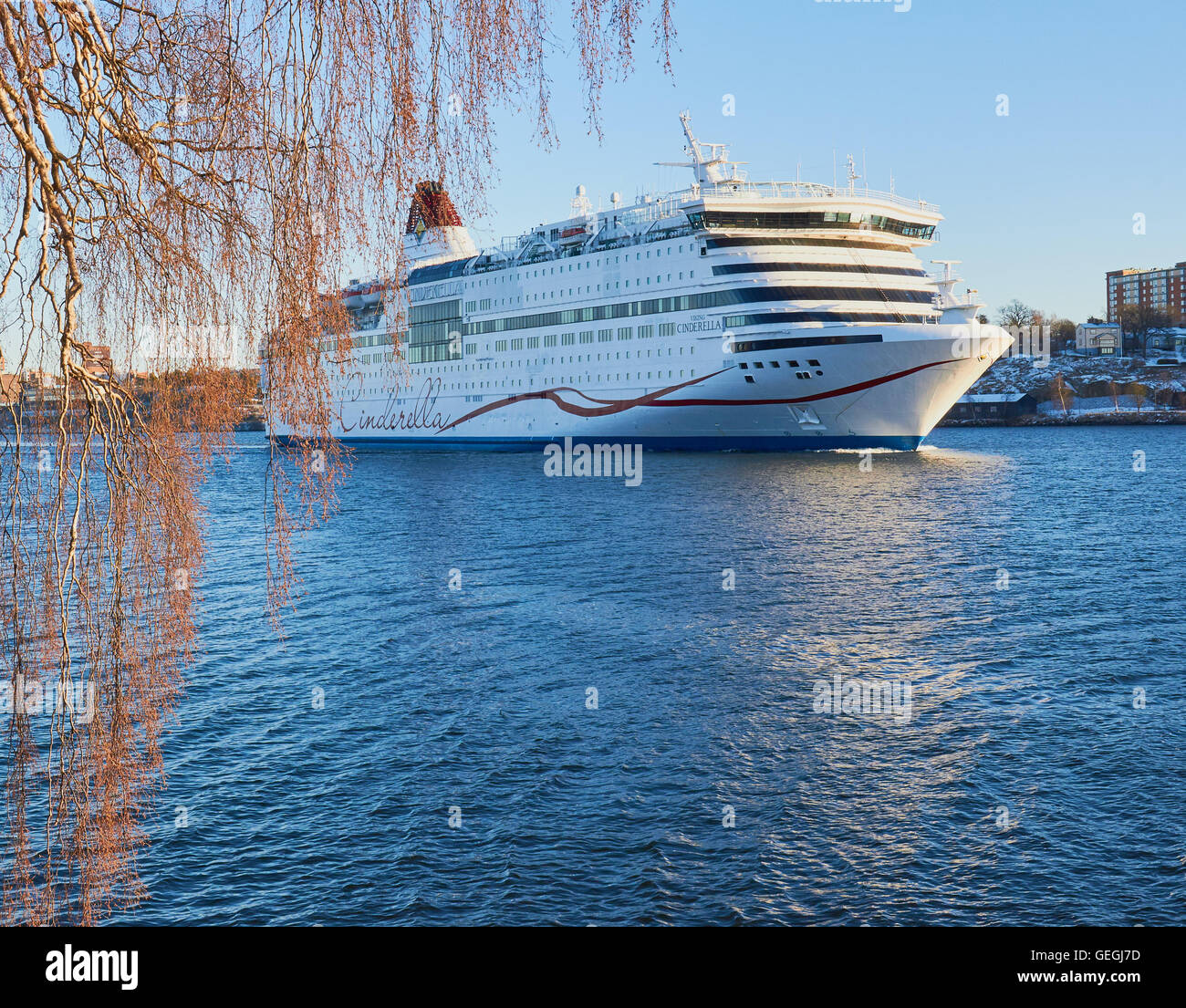 Viking Line cruise ship Stockholm Sweden Scandinavia Stock Photo - Alamy