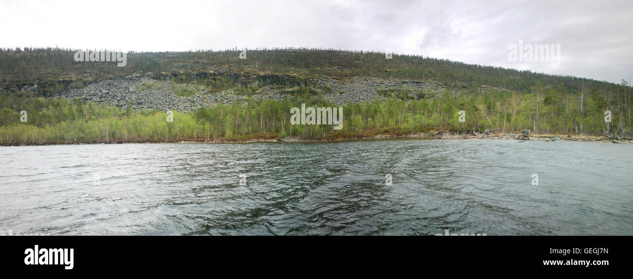 lake and mountains in spring in may in Arctic Stock Photo - Alamy