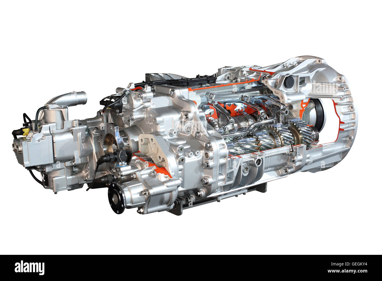 Gears truck Cut Out Stock Images & Pictures - Alamy
