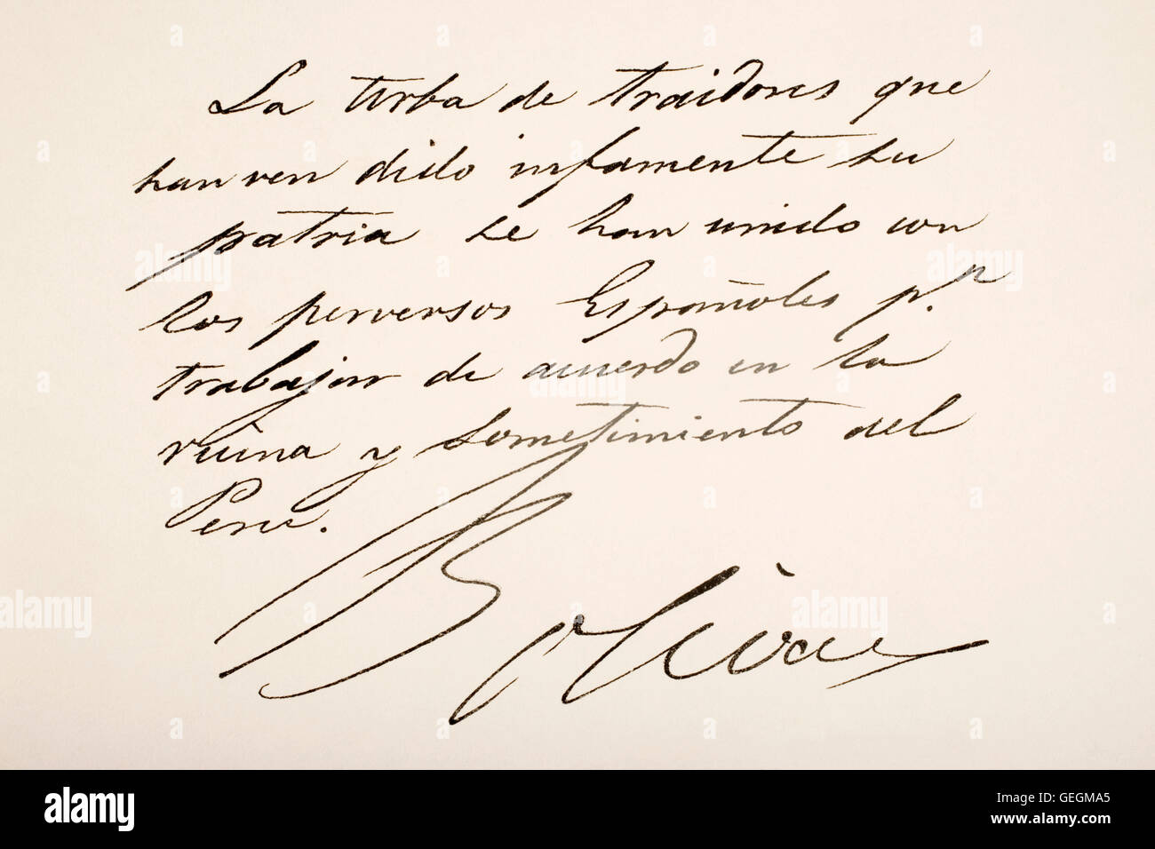 Handwriting leader hi-res stock photography and images - Alamy