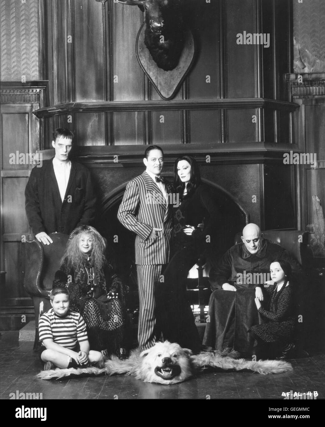 The Addams Family Black and White Stock Photos & Images - Alamy