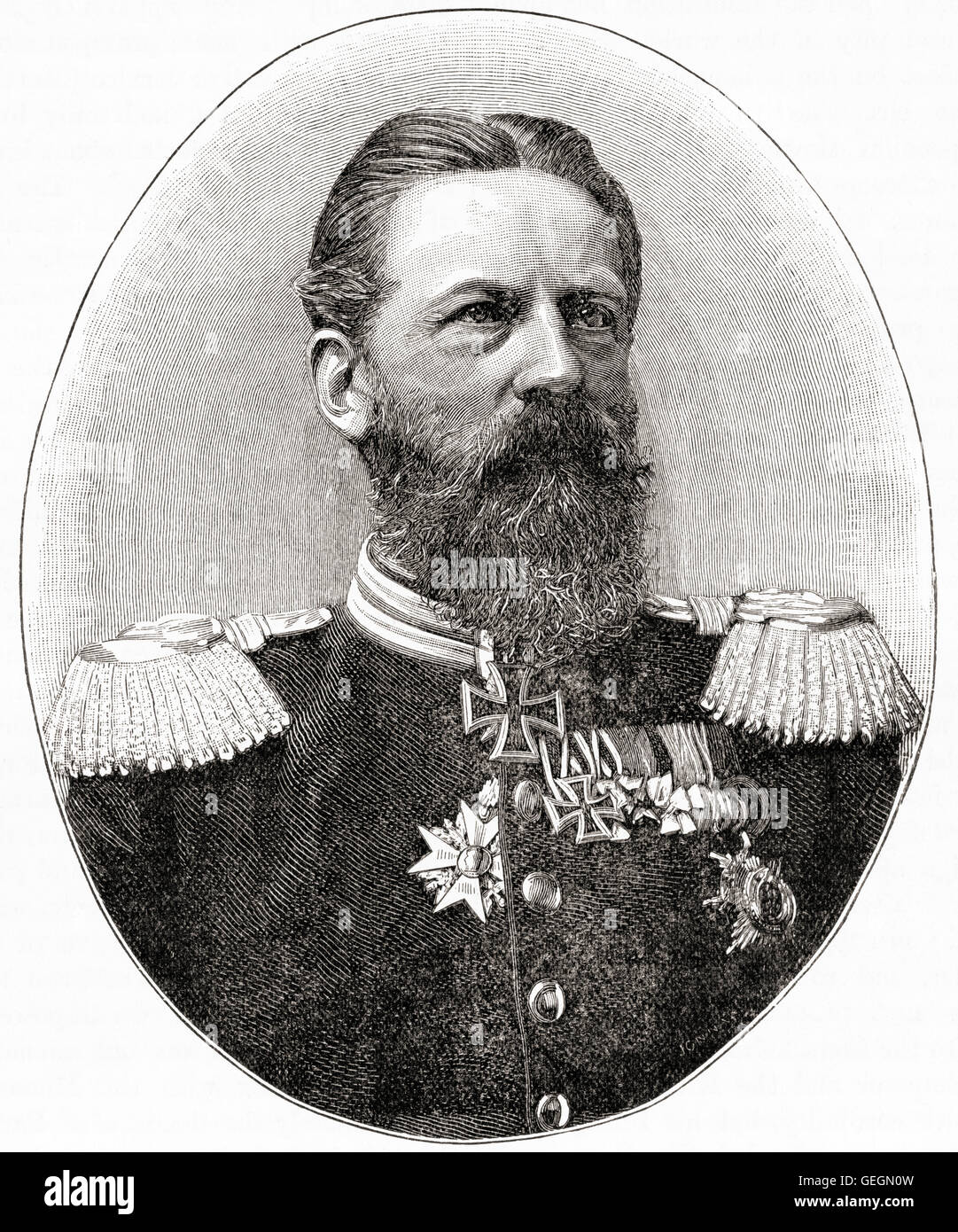 Frederick III, 1831 – 1888. German Emperor and King of Prussia for ...