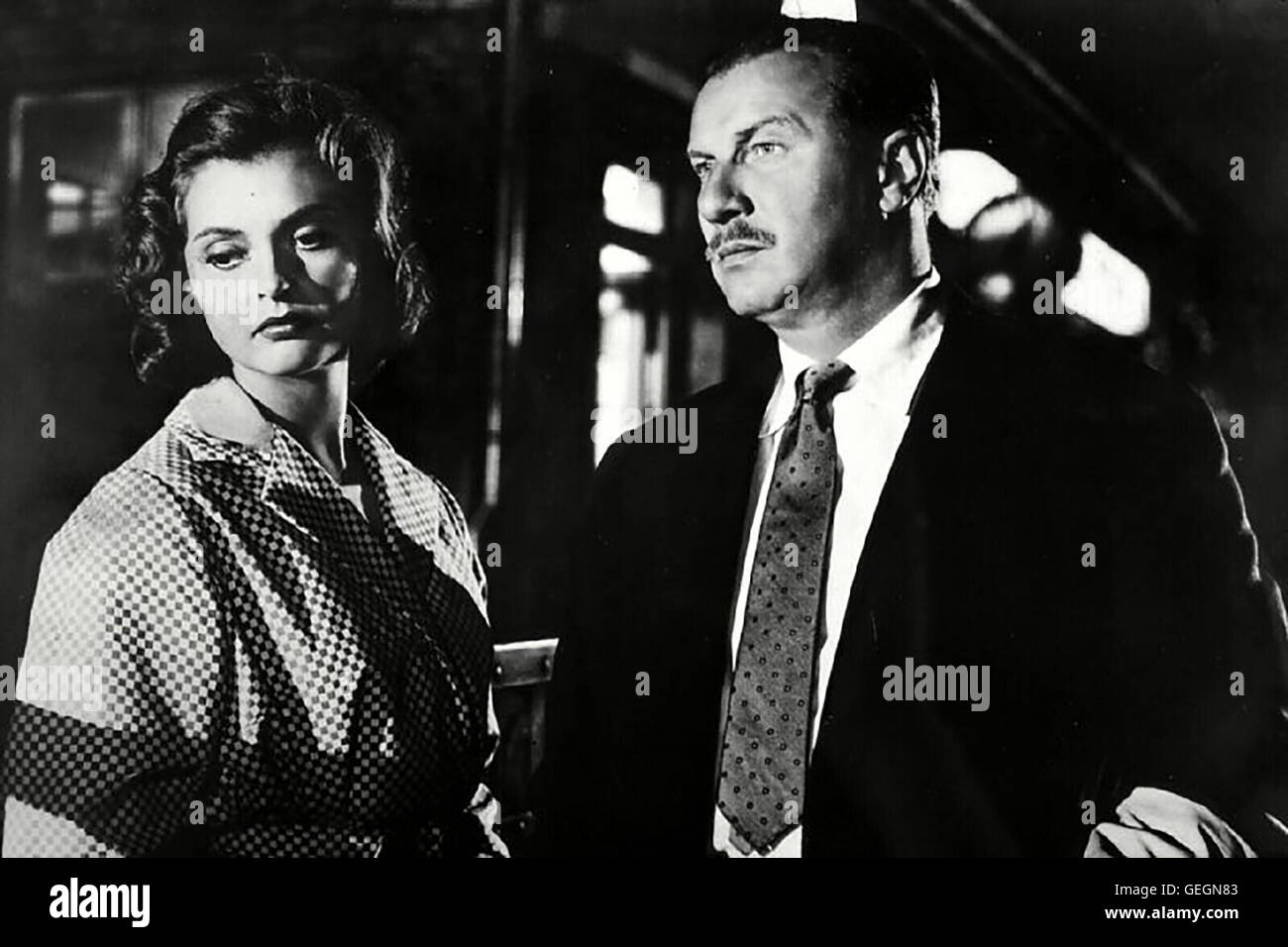 Nadja Tiller, Martin Held Vera (Nadja Tiller) und Herbert Burkhardt ...