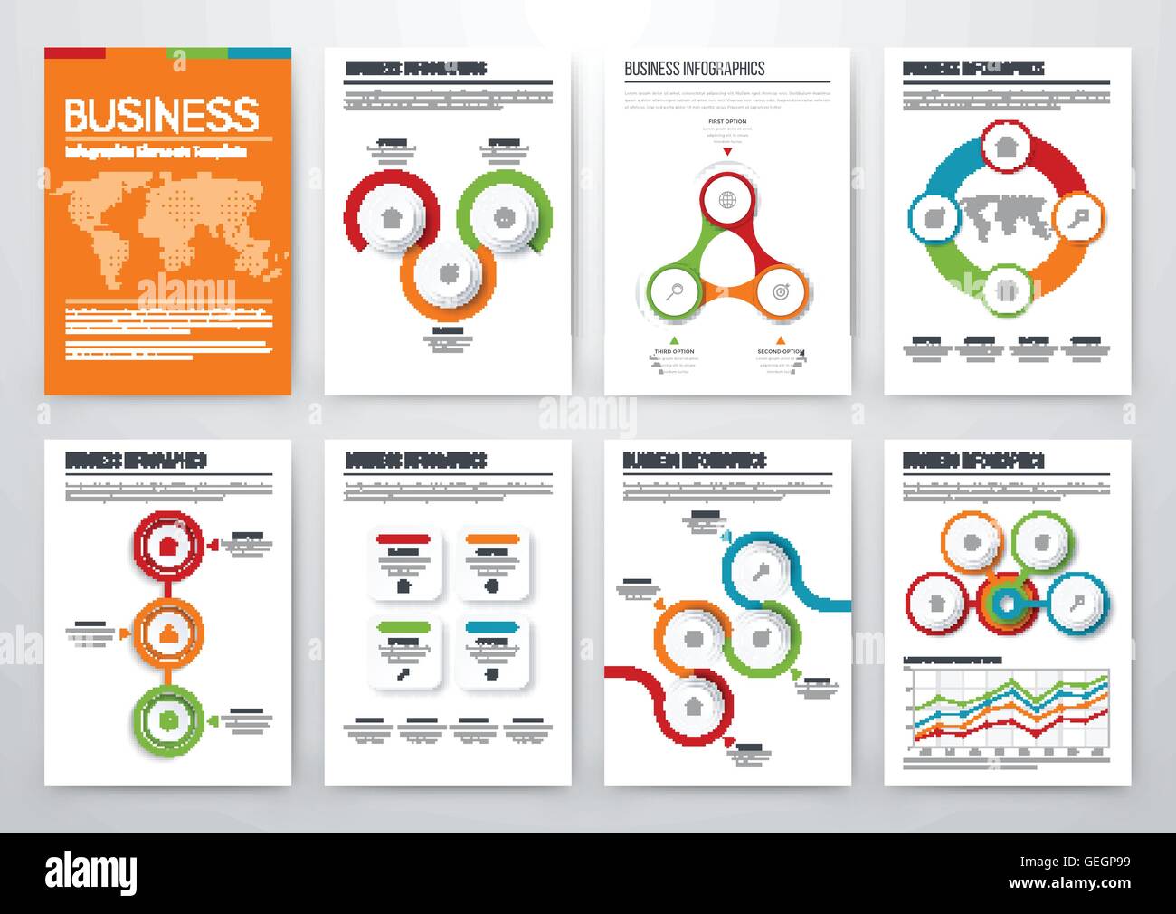 Modern infographic vector concept Stock Vector Image & Art - Alamy