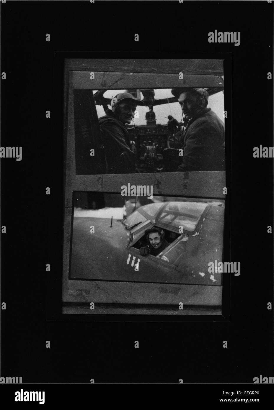 A portrait of Daniel Crew taken in 1945, reflecting the style and ...