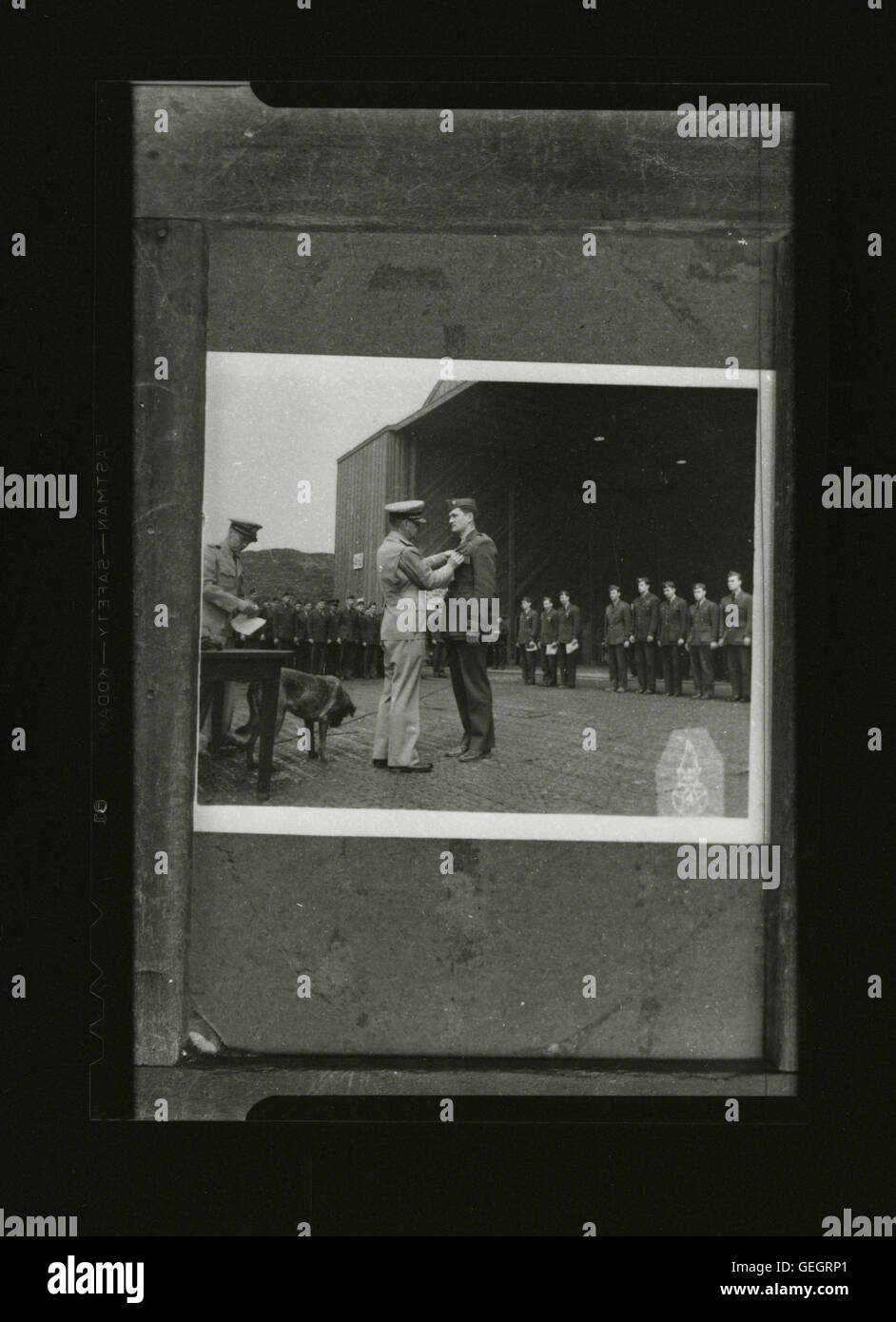 Daniel Crew, photographed in 1945, represents a moment in time from ...