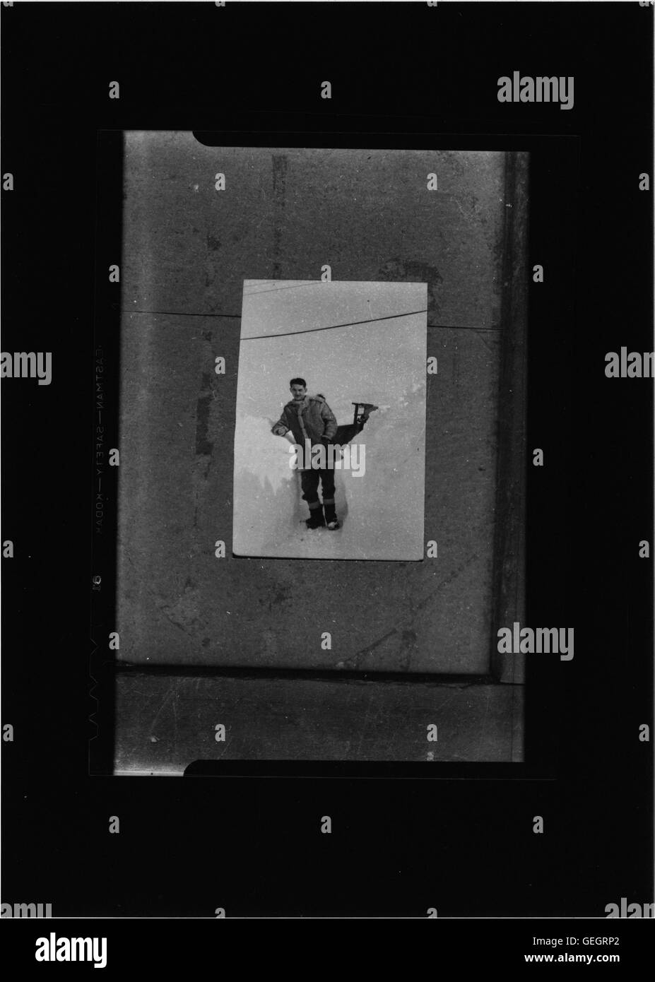 A portrait of Daniel Crew taken in 1945, providing a glimpse into the ...