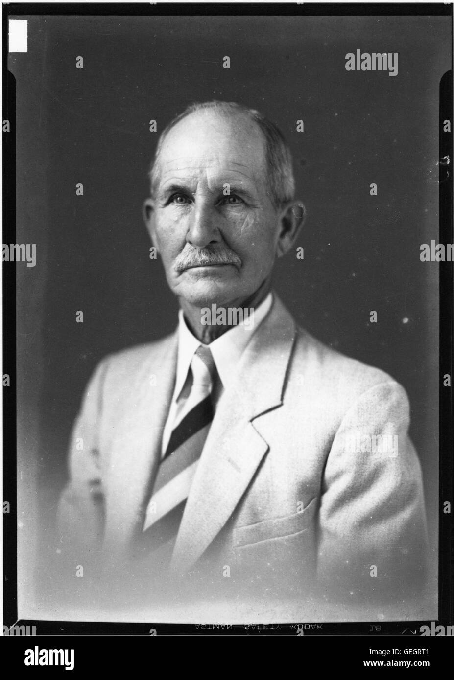 Portrait photograph of unidentified man Stock Photo - Alamy
