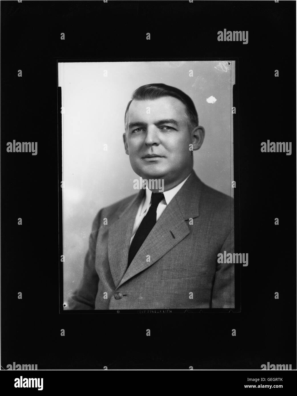 A portrait of S.T. Roebuck taken on June 30, 1943, reflecting a moment ...