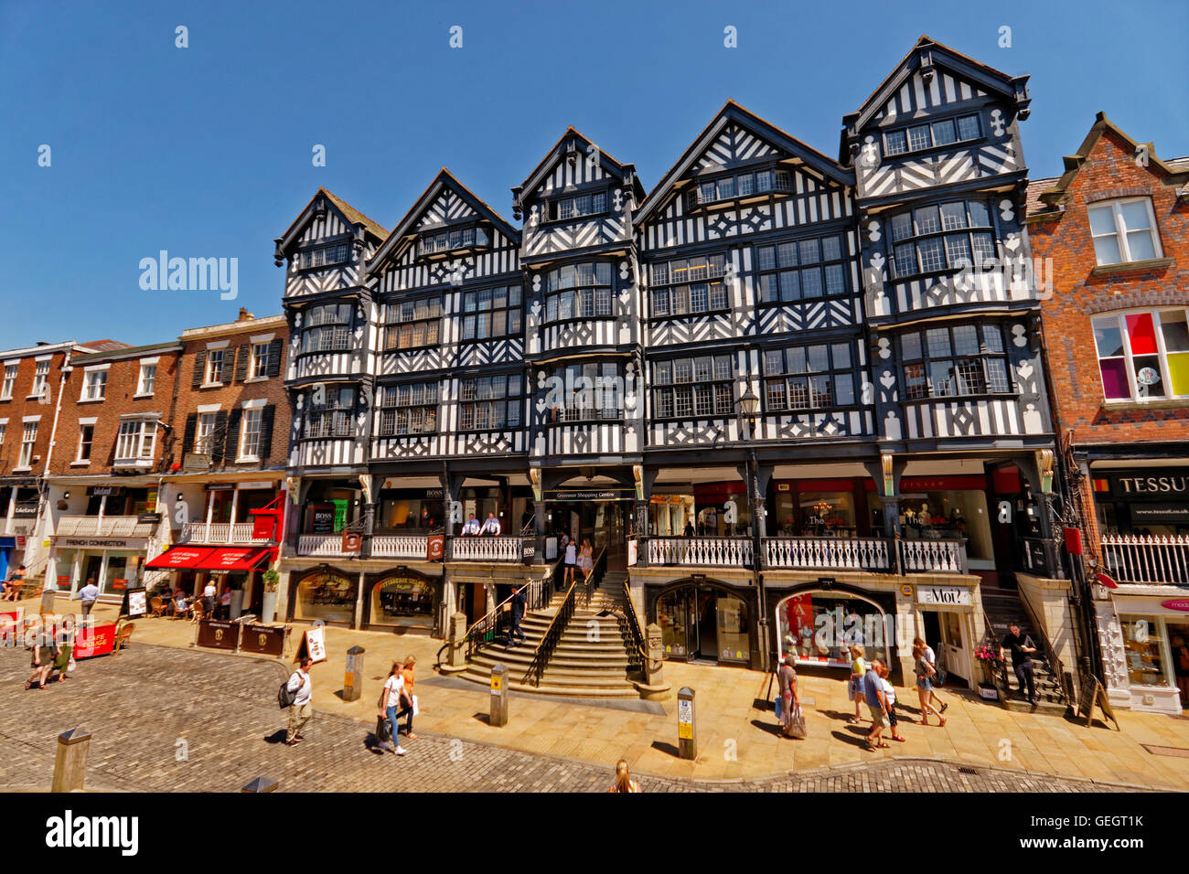 Chester town centre hi-res stock photography and images - Alamy