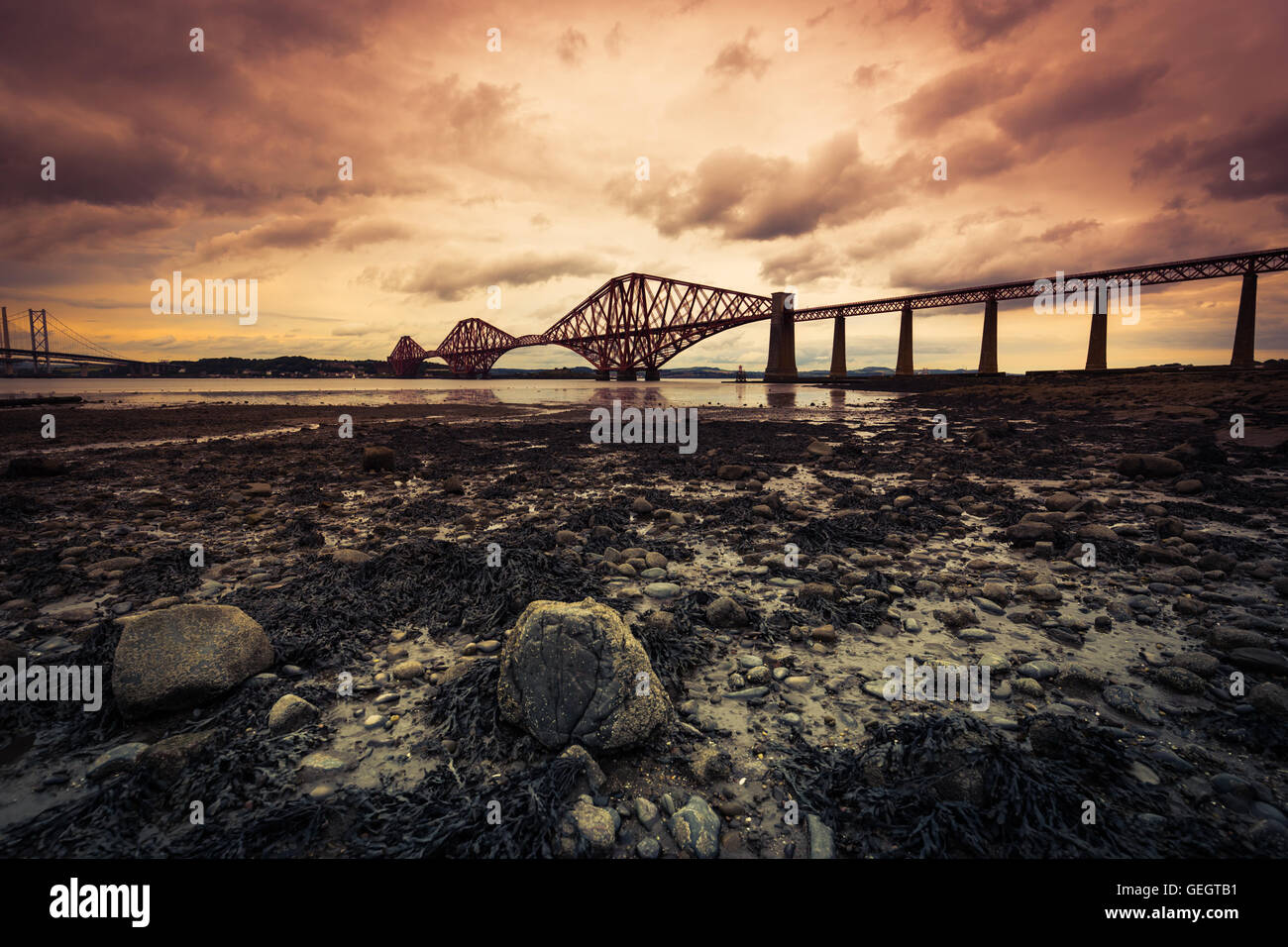 Forth Rail Bridge, Scotland Stock Photo - Alamy