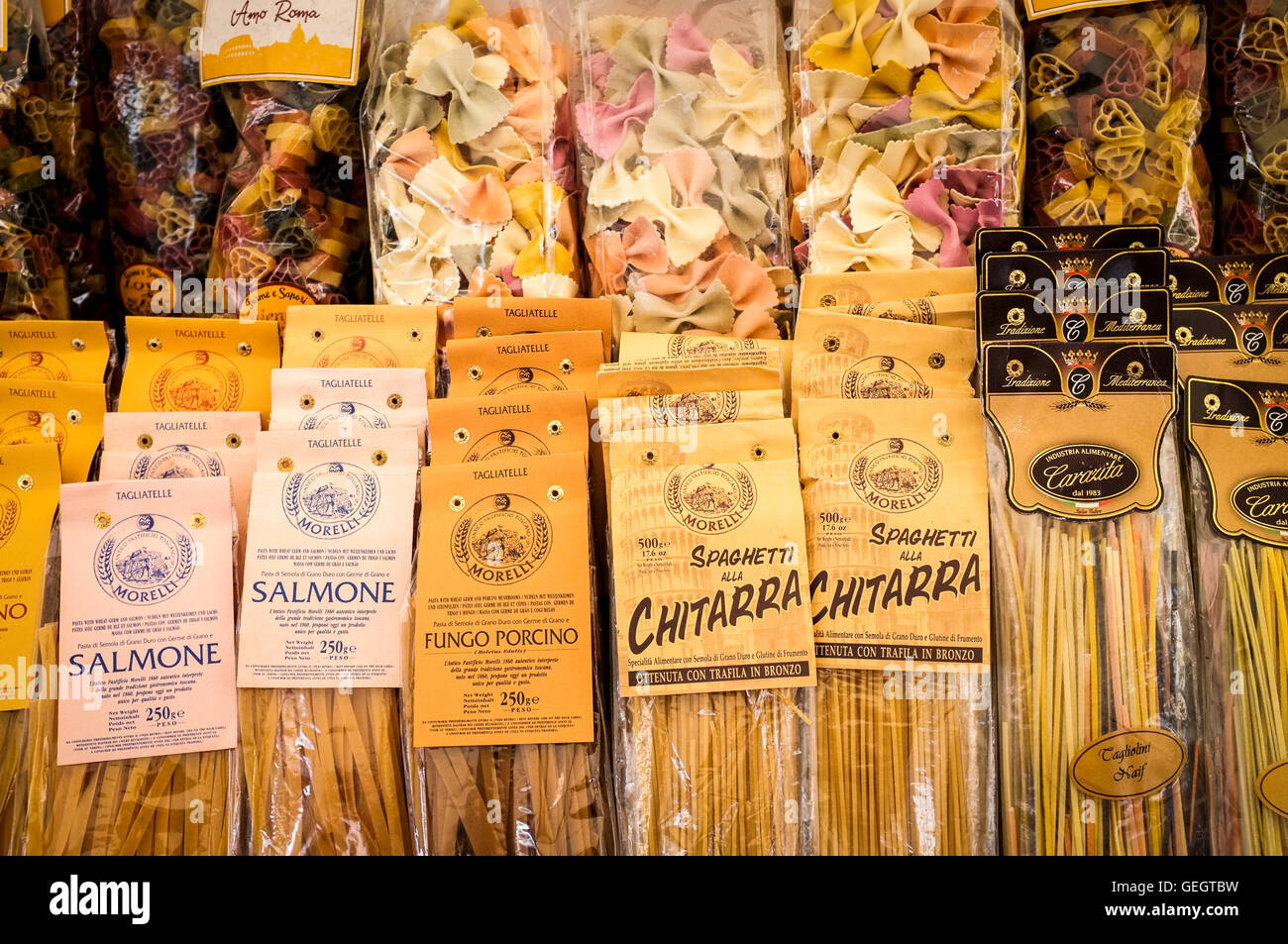 Italian pasta label hi-res stock photography and images - Alamy