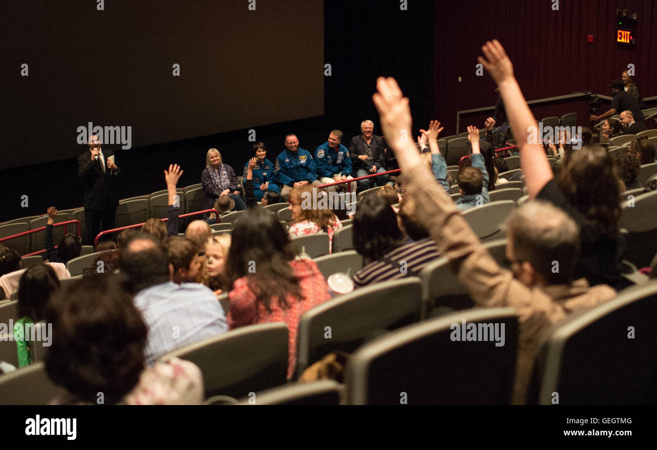 "A Beautiful Planet" Screening and Discussion 04170003 Stock Photo - Alamy