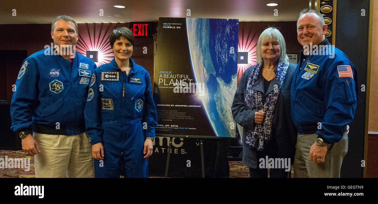 "A Beautiful Planet" Screening and Discussion 04170016 Stock Photo - Alamy