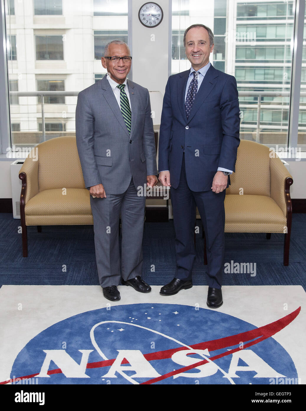 NASA Administrator Charles Bolden meets with Italian Ambassador Armando ...